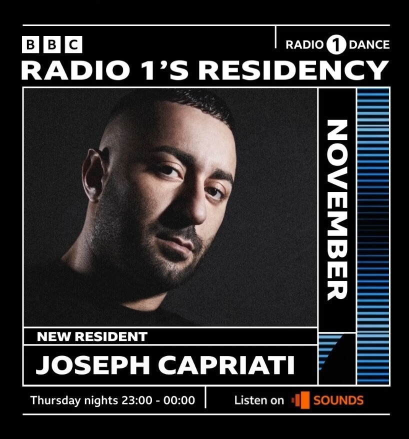 Joseph Capriati to begin BBC Radio 1 Residency for the month of ...