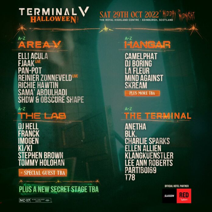 Terminal V reveals full lineup for 2022 Halloween edition | House Nest