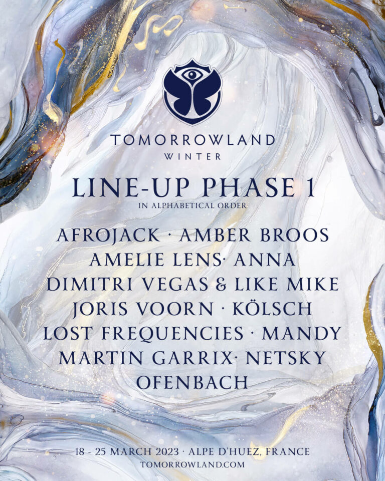 Tomorrowland announces lineup for Winter edition 2023