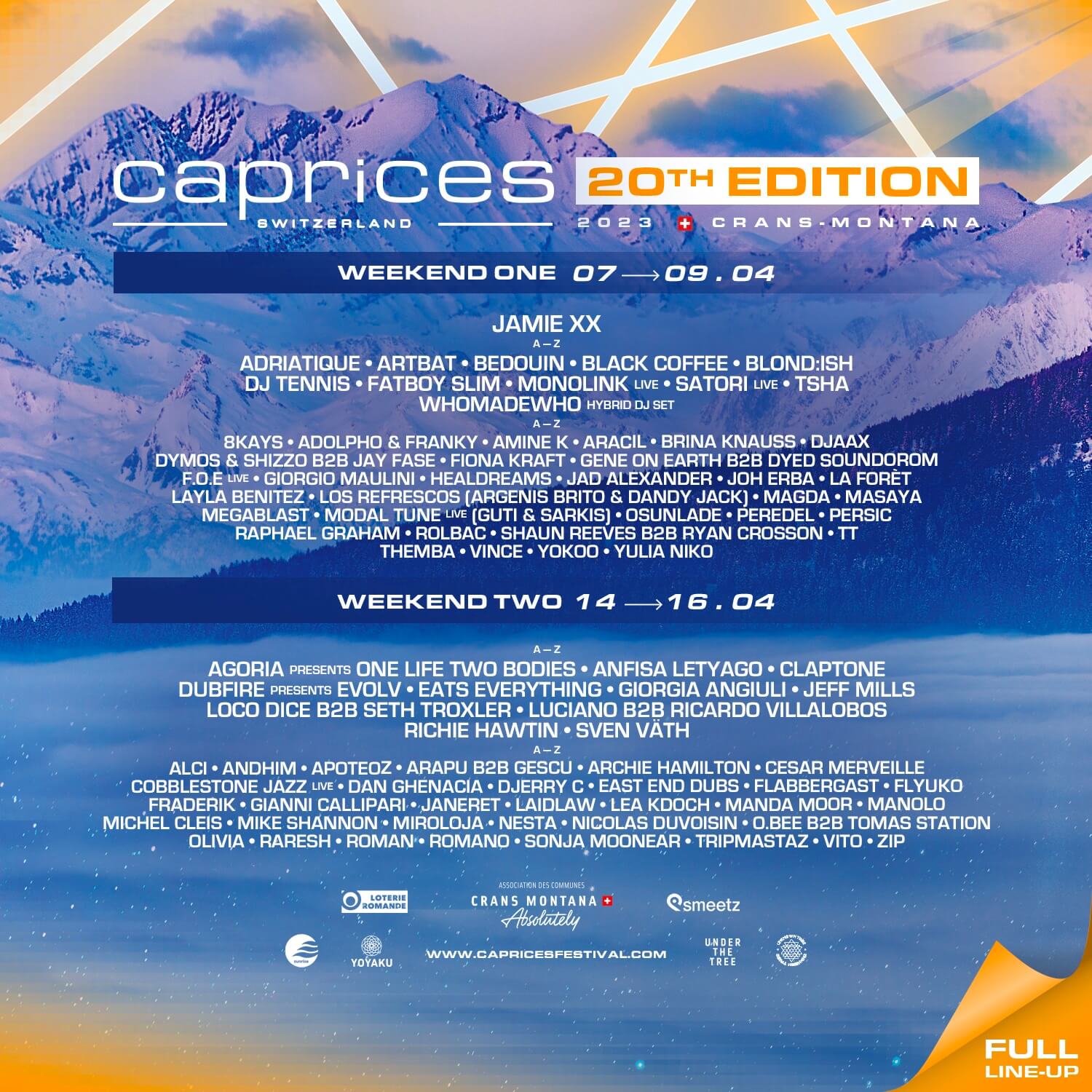 Caprices Festival reveals final lineup for 20th edition | House Nest