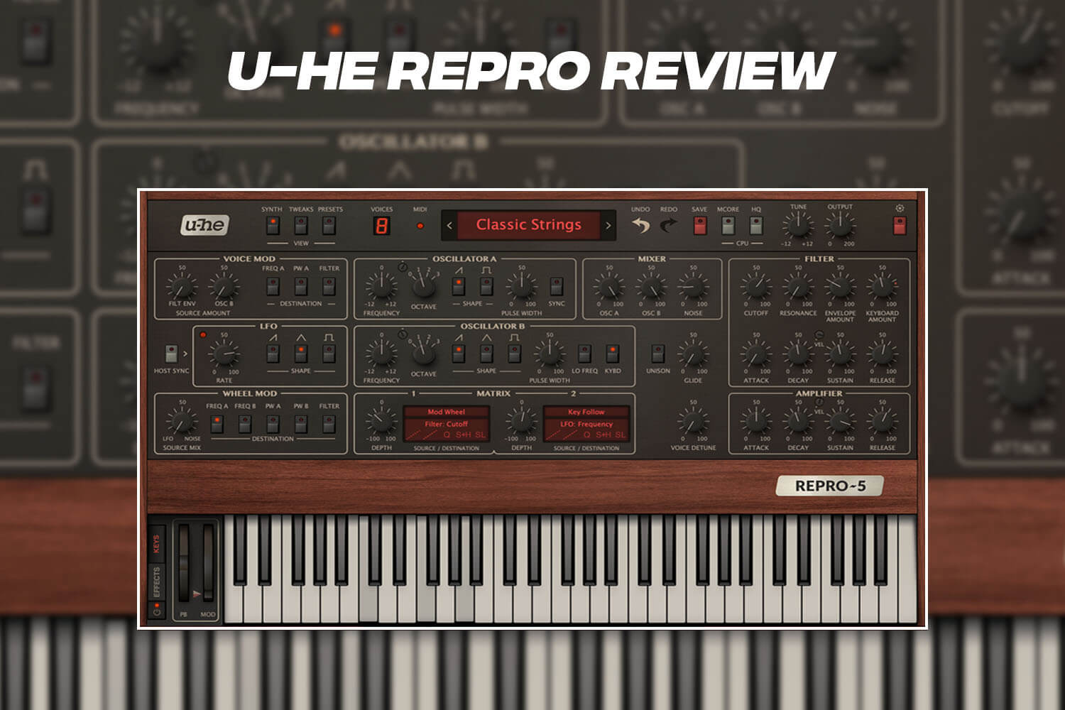 U-he Repro: A Synth Lover's Dream Come True | House Nest